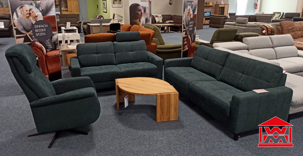 Polstergarnitur 3er- 2er TV-Sessel